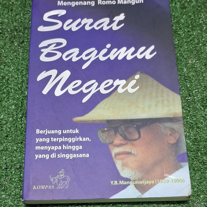 Jual Mengenang romo mangun Surat bagimu negri Kompas Y.b.mangunwijaya ...