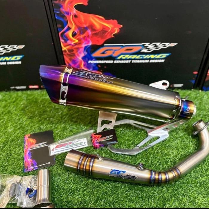 Jual Knalpot Racing Xmax GP Racing GP RACING Titanium Original - 250 ...