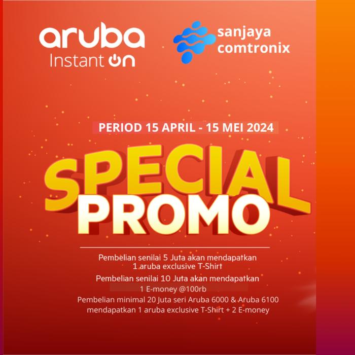 Jual HPE R9B33A Aruba Instant On AP25 (RW) 4x4 Wi-Fi 6 Bundle Adaptor ...