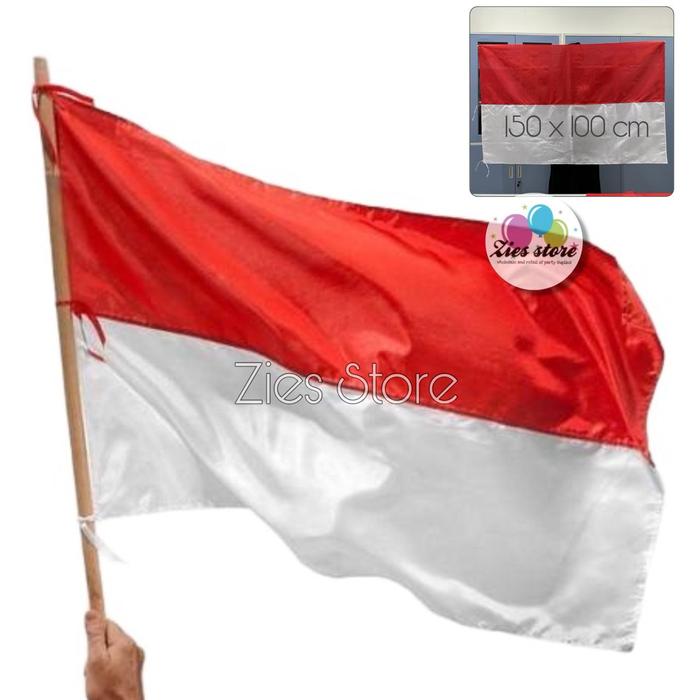 Promo [150x100cm] Bendera Merah Putih / Bendera Indonesia / Bendera MP ...