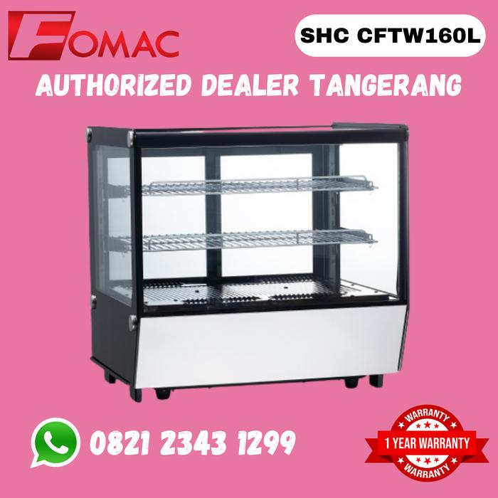 Jual FOMAC SHC CFTW160L Counter Top Cake Showcase / Etalase Pemajang Kue Roti - Kab. Tangerang ...