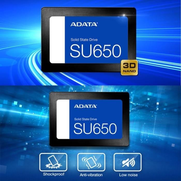 Jual SSD Adata SU650 1TB 512GB 256GB 240GB 120GB - Sata 3 2,5" - SSD ...