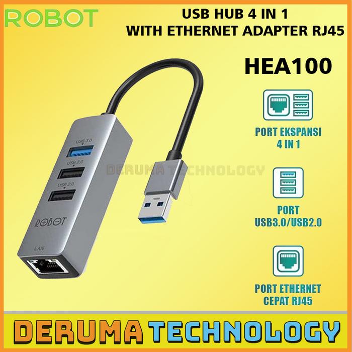 Jual Robot EA10 Converter USB Adapter Ethernet To LAN RJ45 Port PC ...