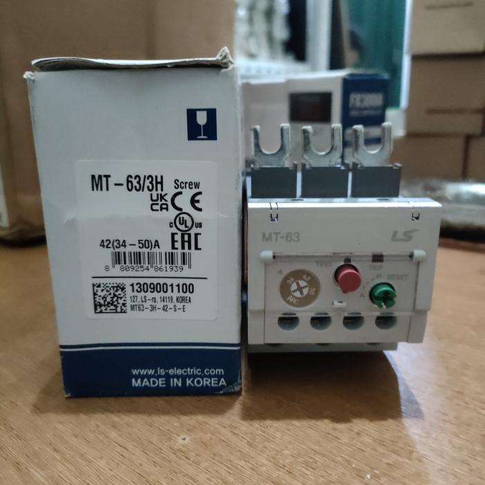 Jual THERMAL OVERLOAD RELAY LS MT-63/3H (34-50)42A ORIGINAL - Kota ...