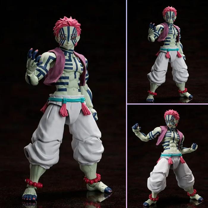 Jual BUZZmod.Action Figure 1/12 Akaza - Kimetsu no Yaiba - Kota Bekasi ...
