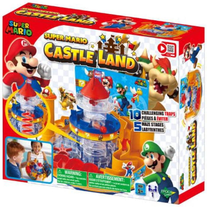 Promo Super Mario Bros Board Castle Land Adventure Arcade Labyrinth ...