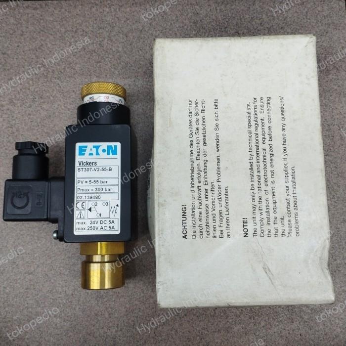 Jual ST307-V2-55-B /02-139480 Pressure Switch EATON Vickers Original ...