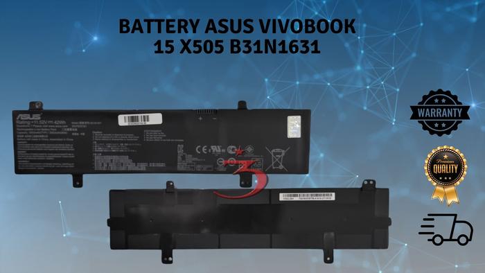 Jual BATERAI LAPTOP ASUS X505 (B31N1631) ORIGINAL - Kota Bogor - Three ...