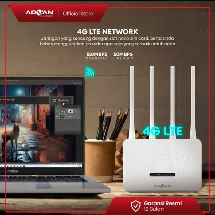 Jual Modem Advan CPE V1 PRO + Wifi + Router + 4G LTE unlock All ...