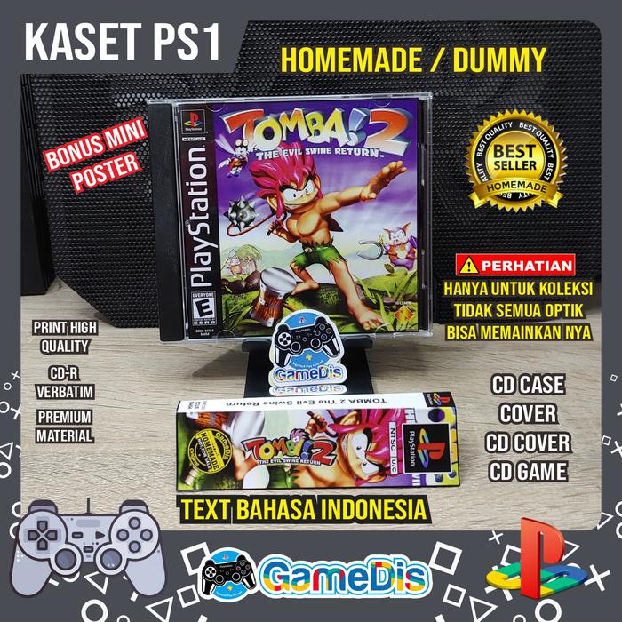 Jual PS1 Kaset TOMBA 2 || High Quality - Kab. Bogor - Gamedis | Tokopedia