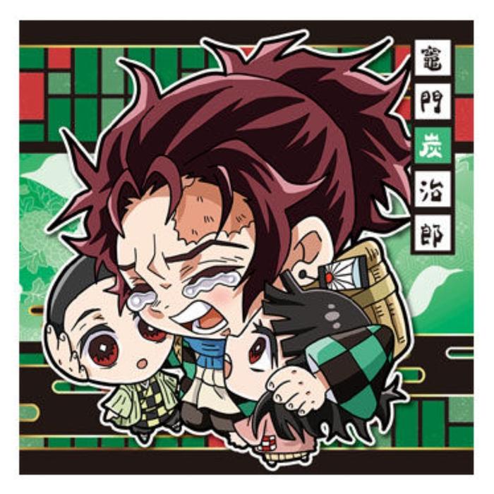 Jual Tanjiro Hanako Shigeru 4-08 Kimetsu no Yaiba Wafer Sticker Card 4 ...