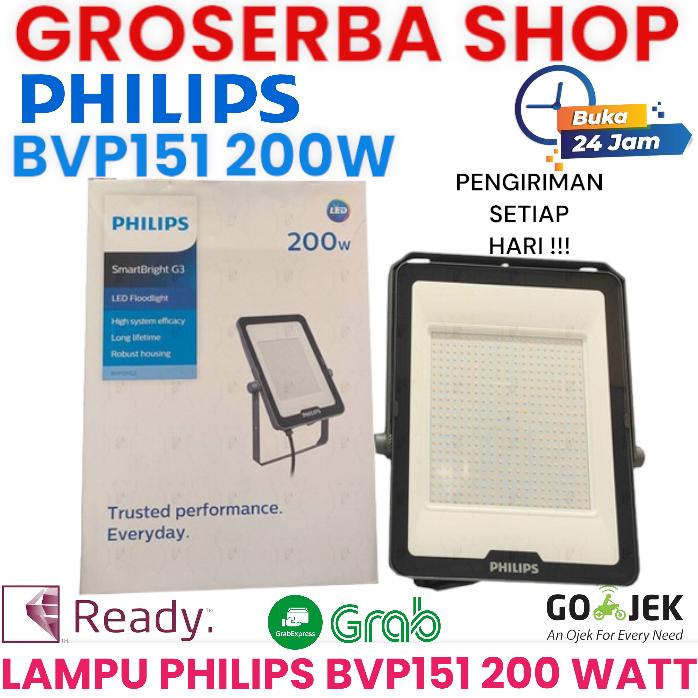 Jual LAMPU SOROT PHILIPS BVP151 200 WATT COOL WHITE LED 6500K- BVP 151 200W - Jakarta Barat ...