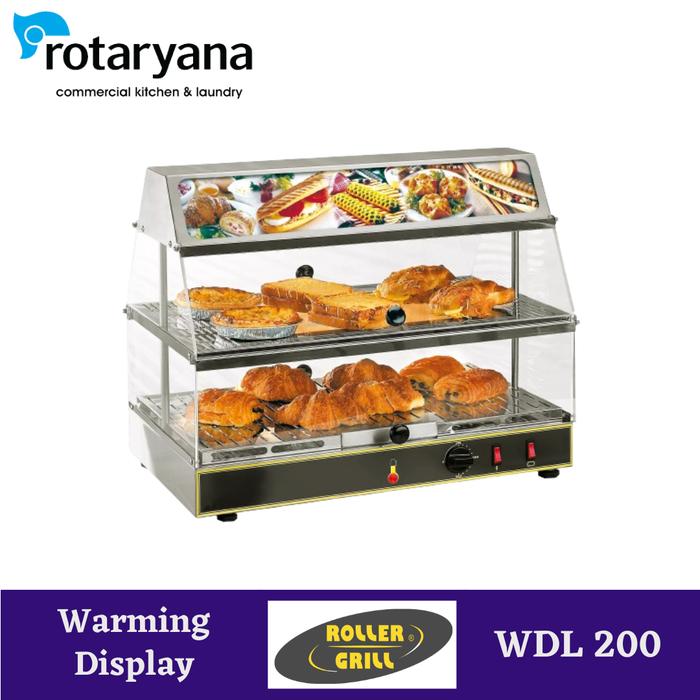 Jual Heated Display Showcase Roller Grill Model WDL 200 - Jakarta Pusat ...