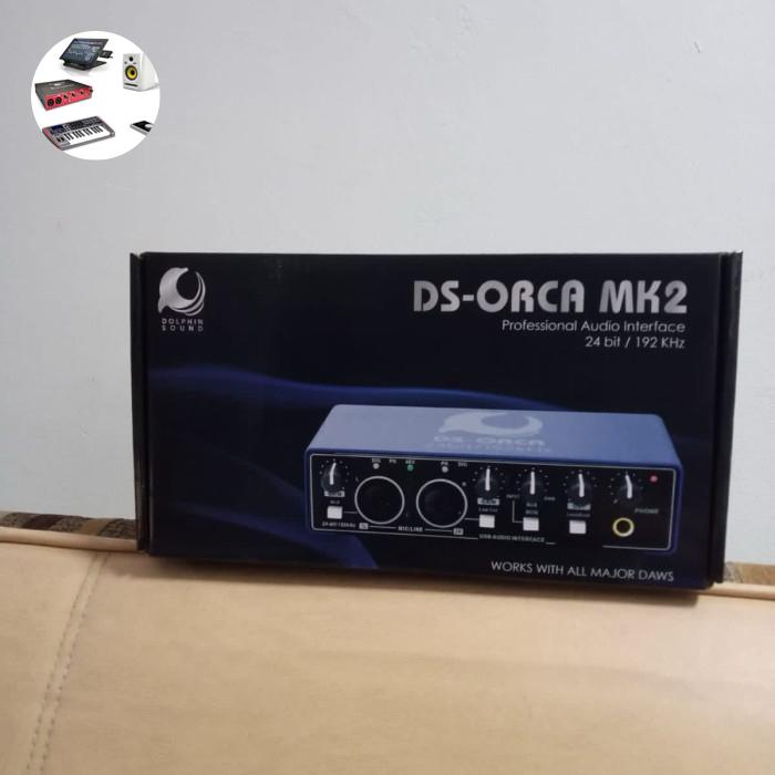 Jual DOLPHIN SOUND DS-ORCA MK2 PROFESSIONAL AUDIO INTERFACE USB CONNECTION - Jakarta Pusat ...