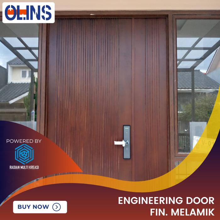 Jual Pintu Engineering Fin Melamic (Pintu+ Kusen Alumunium/Kayu ...