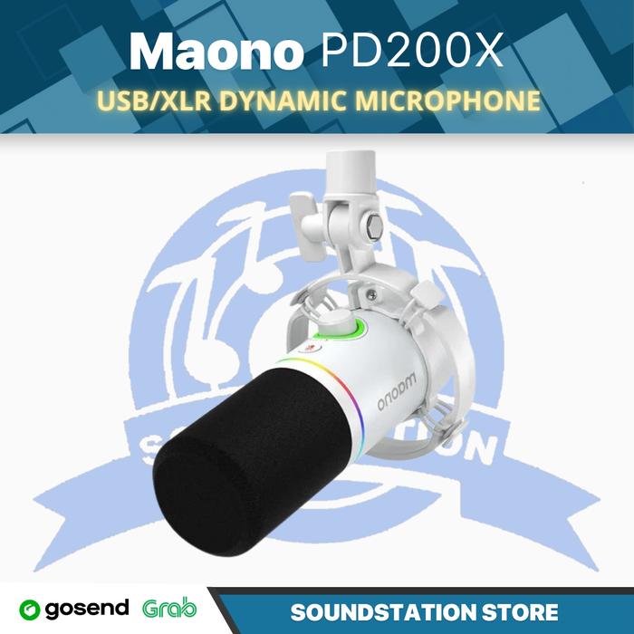 Promo MAONO PD200X USB / XLR Dynamic Microphone | Gaming Podcast PD200 ...