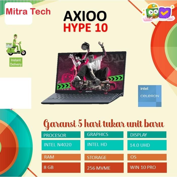 Jual AXIO HYPE 10 INTEL N4020 8GB 256GB SSD WINDOWS 10 PRO - UNIT ONLY , WINDOWS 10 - Jakarta ...