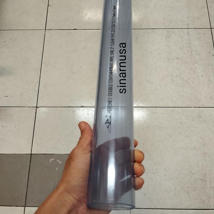 Jual Pipa PVC Transparan 2 " inchi - Pipa PVC Clear Bening 3 Meter ...