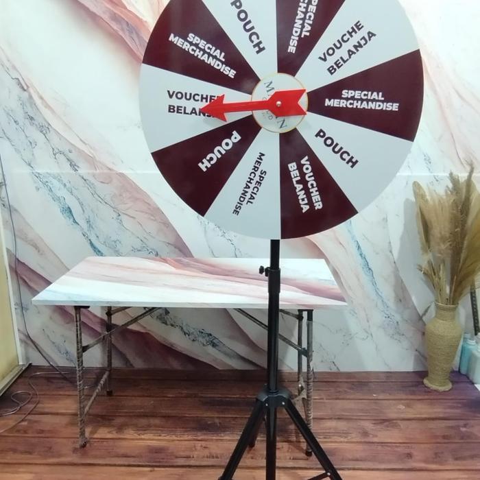 Jual Roda putar undian hadian event pameran promosi pancawarna surabaya ...