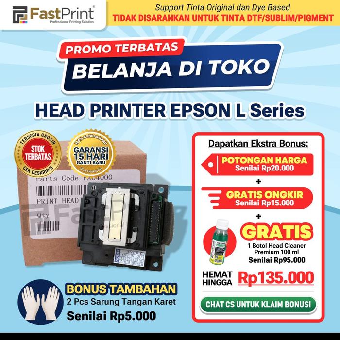 Jual Fast Print Head Printer Epson L110 - Jakarta Pusat - Fast Print ...