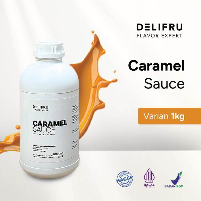 Promo Delifru Caramel Sauce Topping Saus Karamel 1 Kg Jakarta Barat