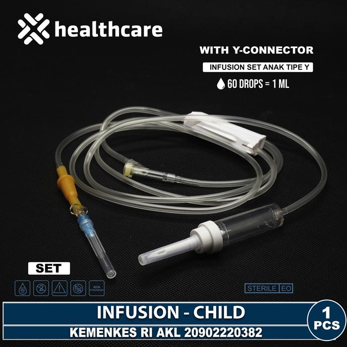 Promo Healthcare Infusion Set Dewasa (Adult) atau Anak (Child) Alat ...