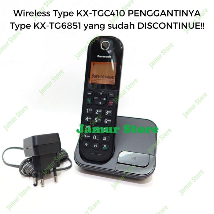 Jual Telepon Rumah Wireless Panasonic KX-TG6851 - Jakarta Barat - Jamur Store' | Tokopedia