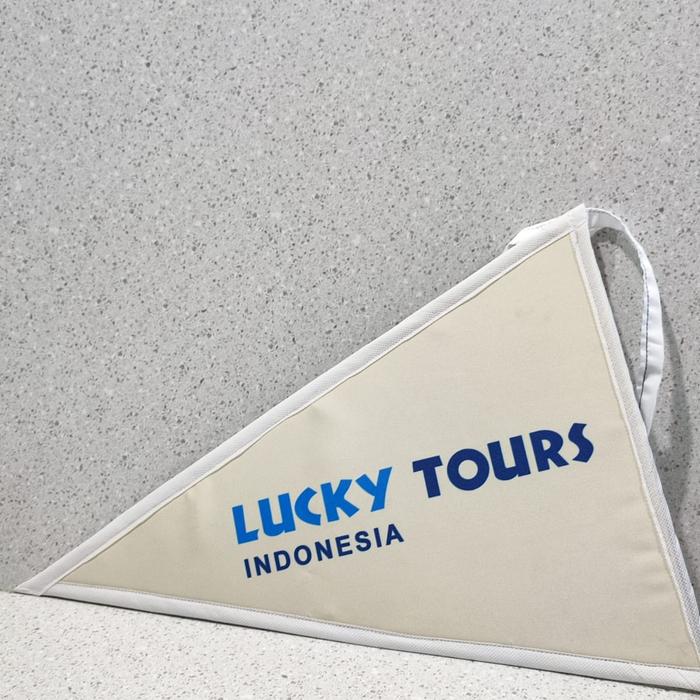 Jual Bendera travel tour guide tebal kaku untuk event - Kota Surabaya ...