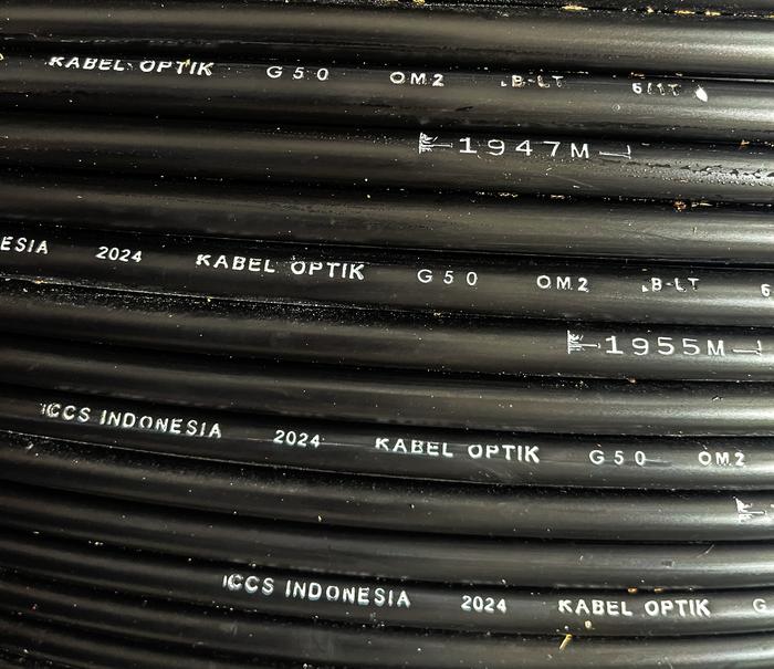 Jual Kabel Fiber Optik merek CCSI, Direct Buried, 6 core, Multimode OM2 ...