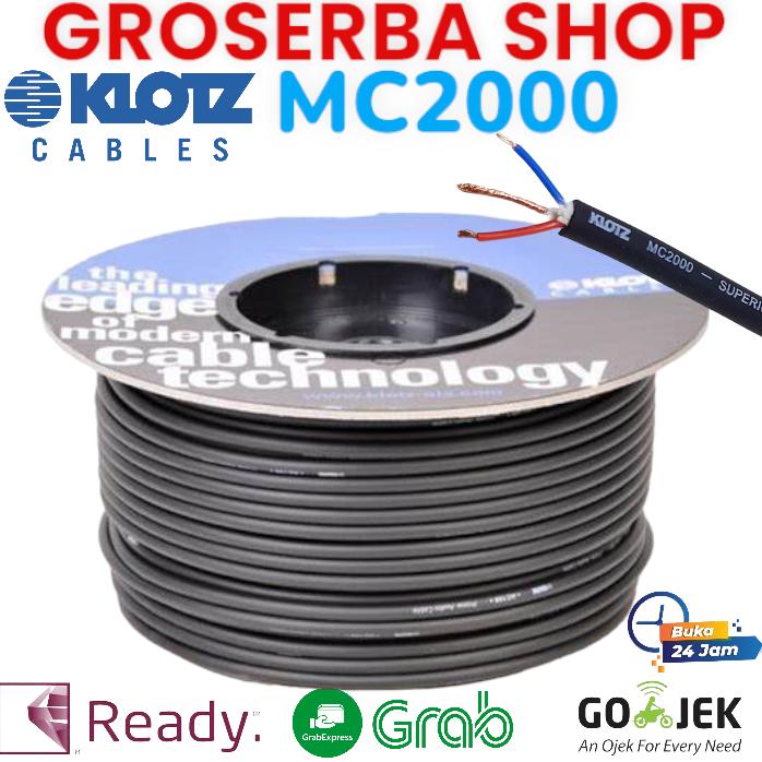 Jual KLOTZ MC2000 PROFESSIONAL MIC CABLE KLOTZ MC 2000 100METER (GERMANY) - Jakarta Barat ...