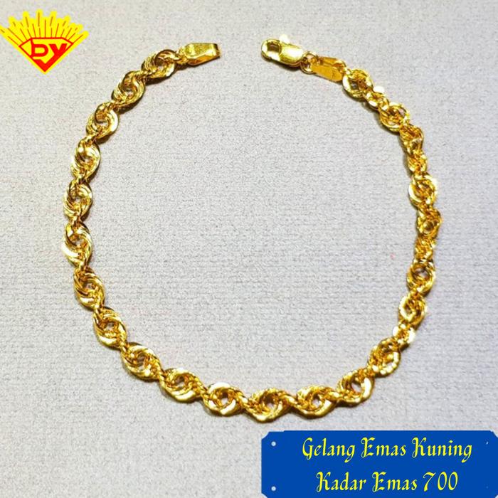 Jual Gelang Rantai Emas 06 Kadar Emas 700 - Jakarta Pusat - TOKO MAS ...