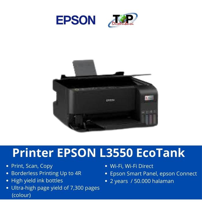 Jual Printer EPSON L3550 EcoTank Print Scan Copy Wifi Wireless ...