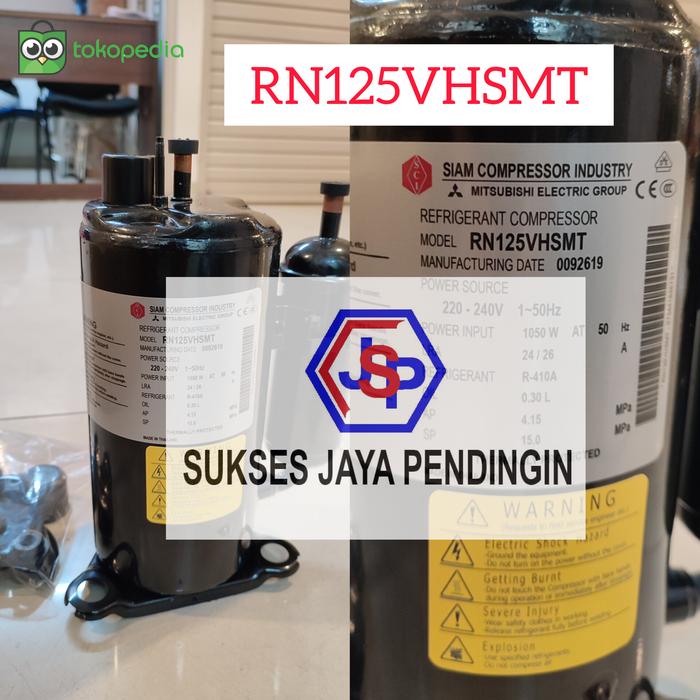 Jual Compressor Siam RN125VHSMT / Kompresor Mitsubishi RN125VHSMT ...