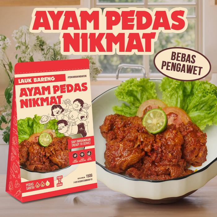 Promo Lauk Bareng Ayam Pedas Nikmat / Ayam Bumbu Rujak / Ayam Pedas ...