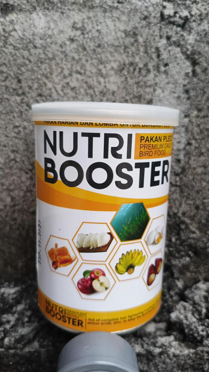 Jual NUTRI BOOSTER 100GRAM KALENG PAKAN HARIAN DAN LOMBA PLECI DAN ...