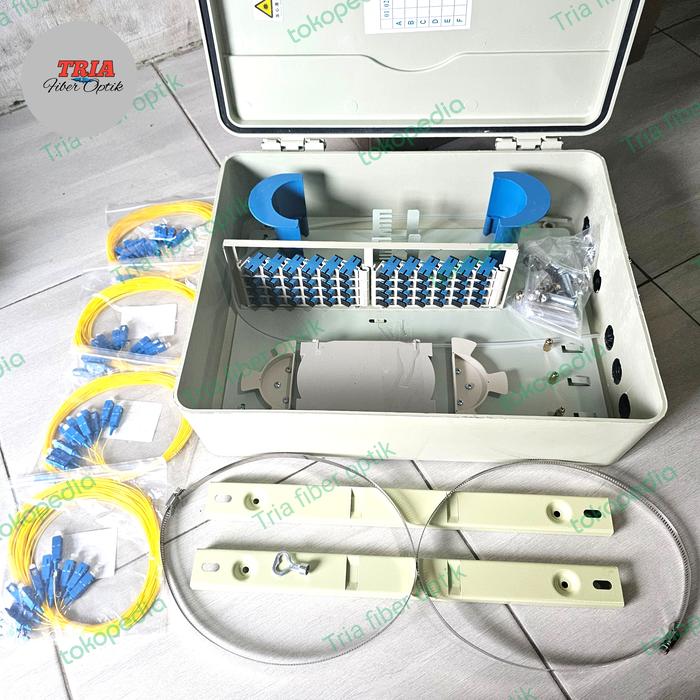 Jual odc 48 core lengkap pigtail sc upc / odc tiang 48 core - Jakarta ...