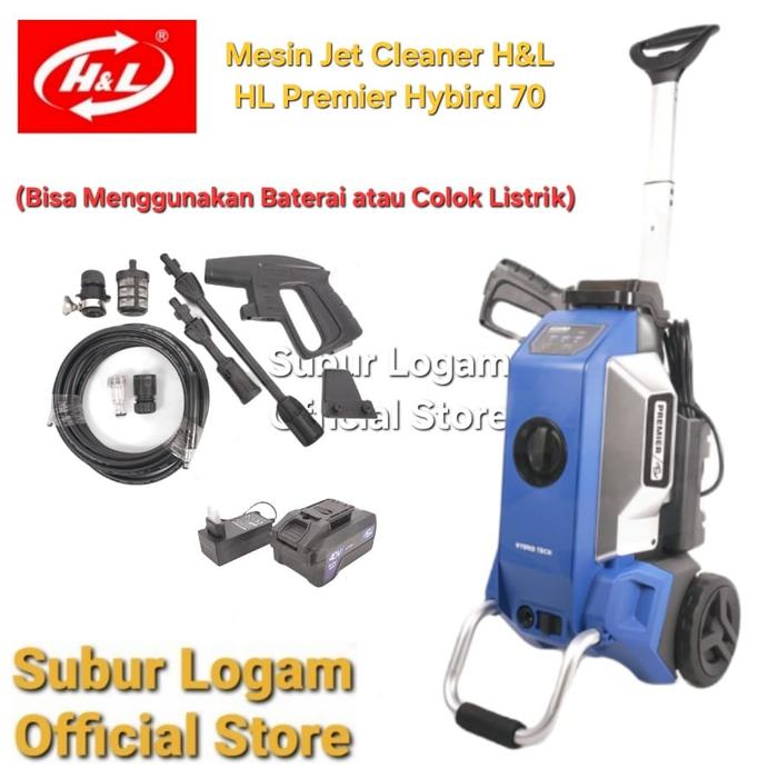 Jual HL Premier Hybrid 70 Mesin Cuci Jet Cleaner High Pressure H&L ...