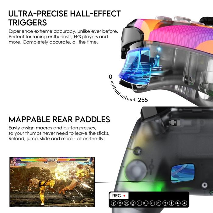 Jual Fantech Nova Wgp14 Gamepad Wireless Hall Effect Wgp 14 Joystick Pc ...