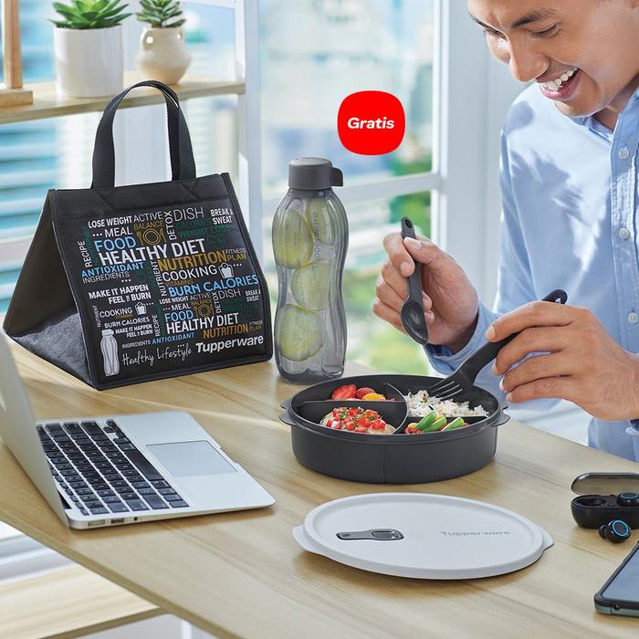 Jual Tupperware fit to go lunch set tempat bekal makan - Jakarta Pusat ...