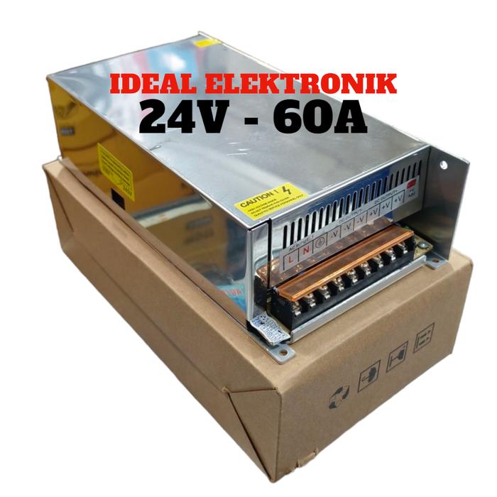 Jual Power Supply 24V 60A Suplai Suplay DC 24 Volt 60 Ampere - Jakarta ...