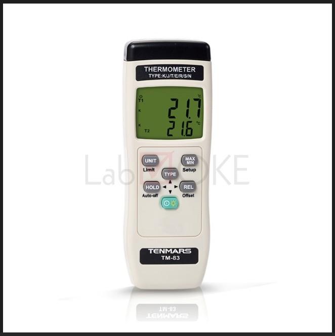 Jual K/J/T/E/E/S/N Type Thermometer Single Channel | Tenmars TM-83D - Jakarta Utara - Lab OKE ...