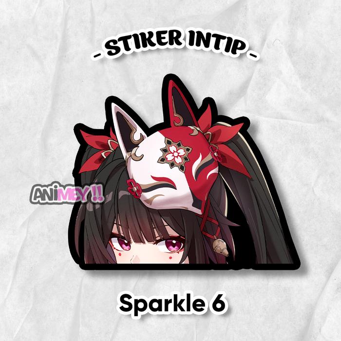 Jual Stiker Intip Sparkle Honkai Star Rail / Sticker Anime Waterproof ...