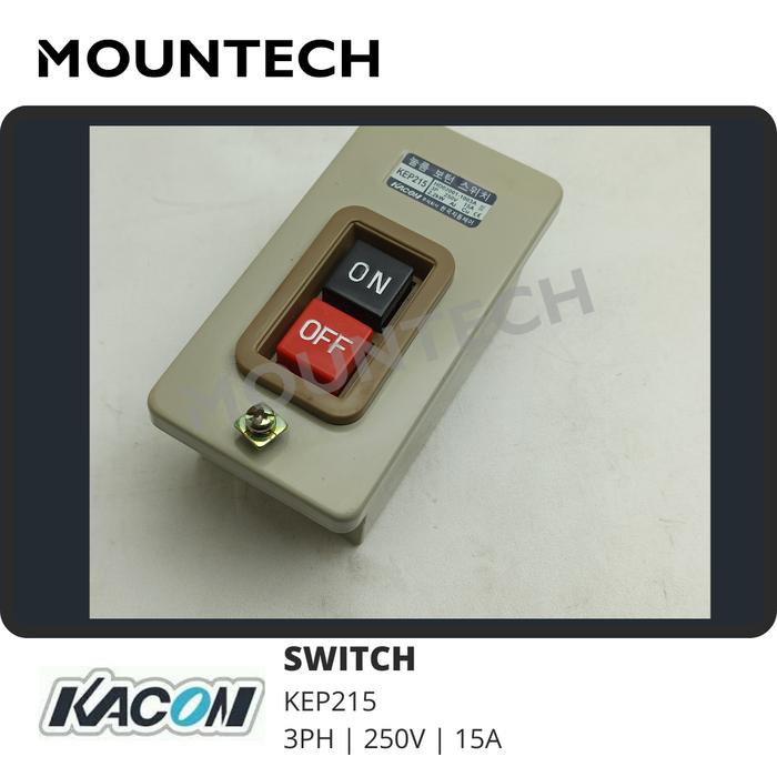 Jual KACON PUSH BUTTON SWITCH KEP215 | 3PH SAKLAR - Kota Cimahi ...