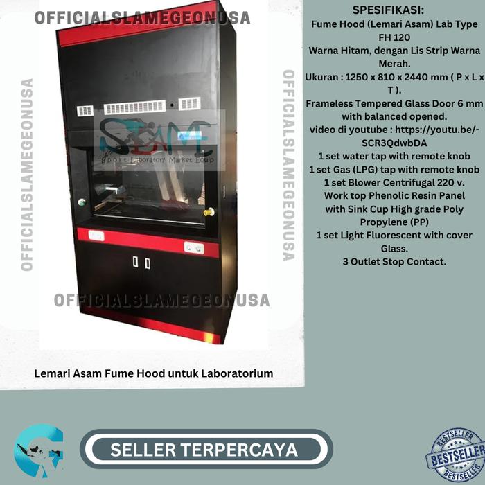 Jual lemari lab,Lemari Asam Fume Hood untuk Laboratorium - Kab. Sidoarjo - Slame GeoNusa Store ...