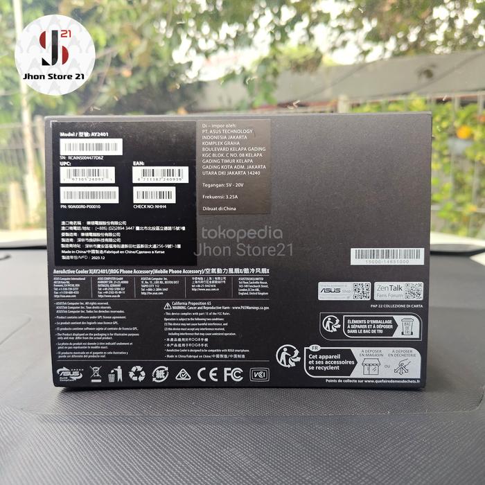 Jual Aeroactive Cooler X Coller Rog 8 Cooler 8 Pro Di Seller Velvet ...