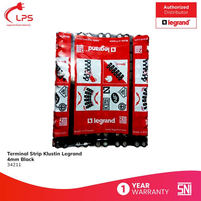 Promo Legrand Terminal Blok Strip Kabel Klustin Krustin 2.5mm Hitam ...