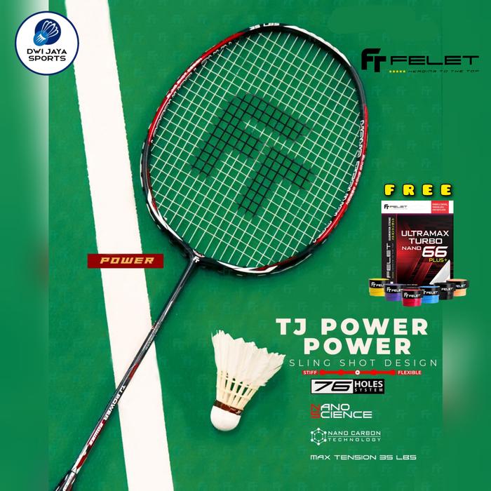 Jual raket badminton felet tj power power | tj power-power | felet tj ...