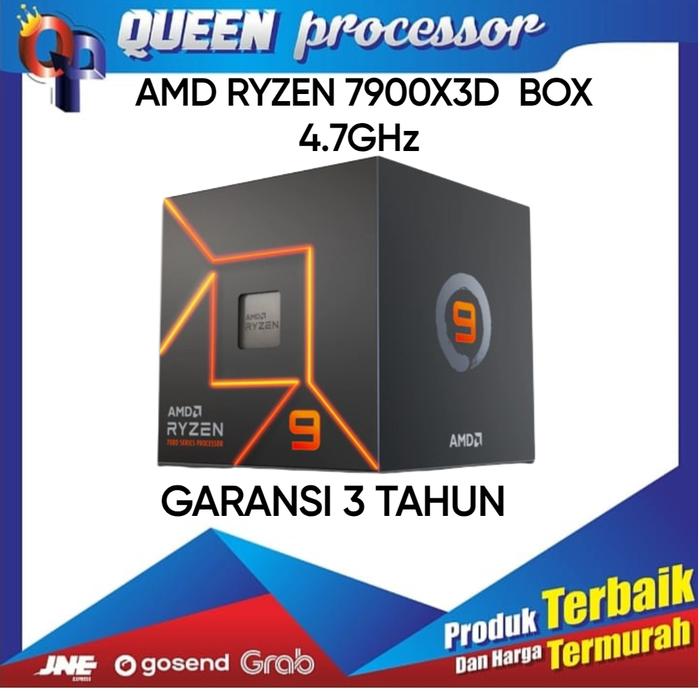 Jual Processor AMD Ryzen 7900x3D Box Socket AM5 - Jakarta Pusat ...