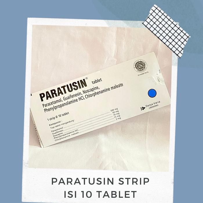Jual PARATUSIN STRIP ISI 10 TABLET - Kota Bandung - JeansPharmaTech ...