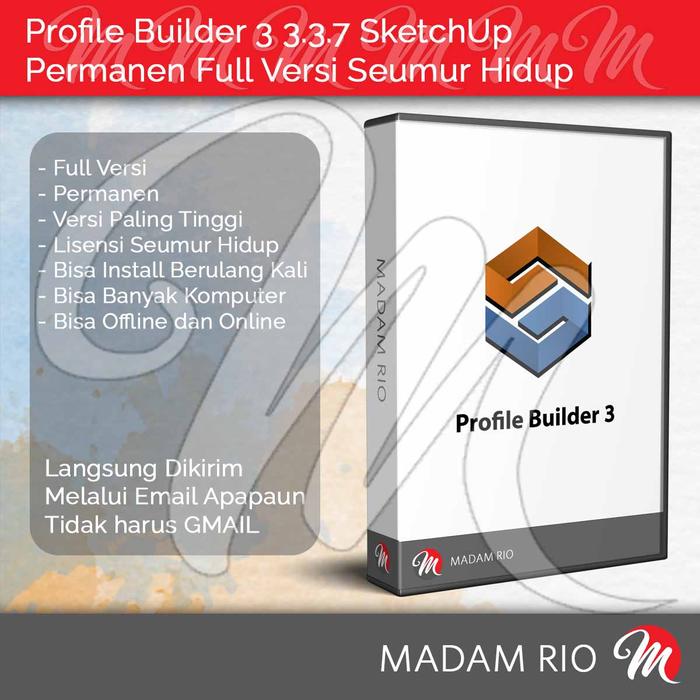 Promo Profile Builder 3 Plugin SketchUp - Kab. Blitar - MADAM Rio | Tokopedia